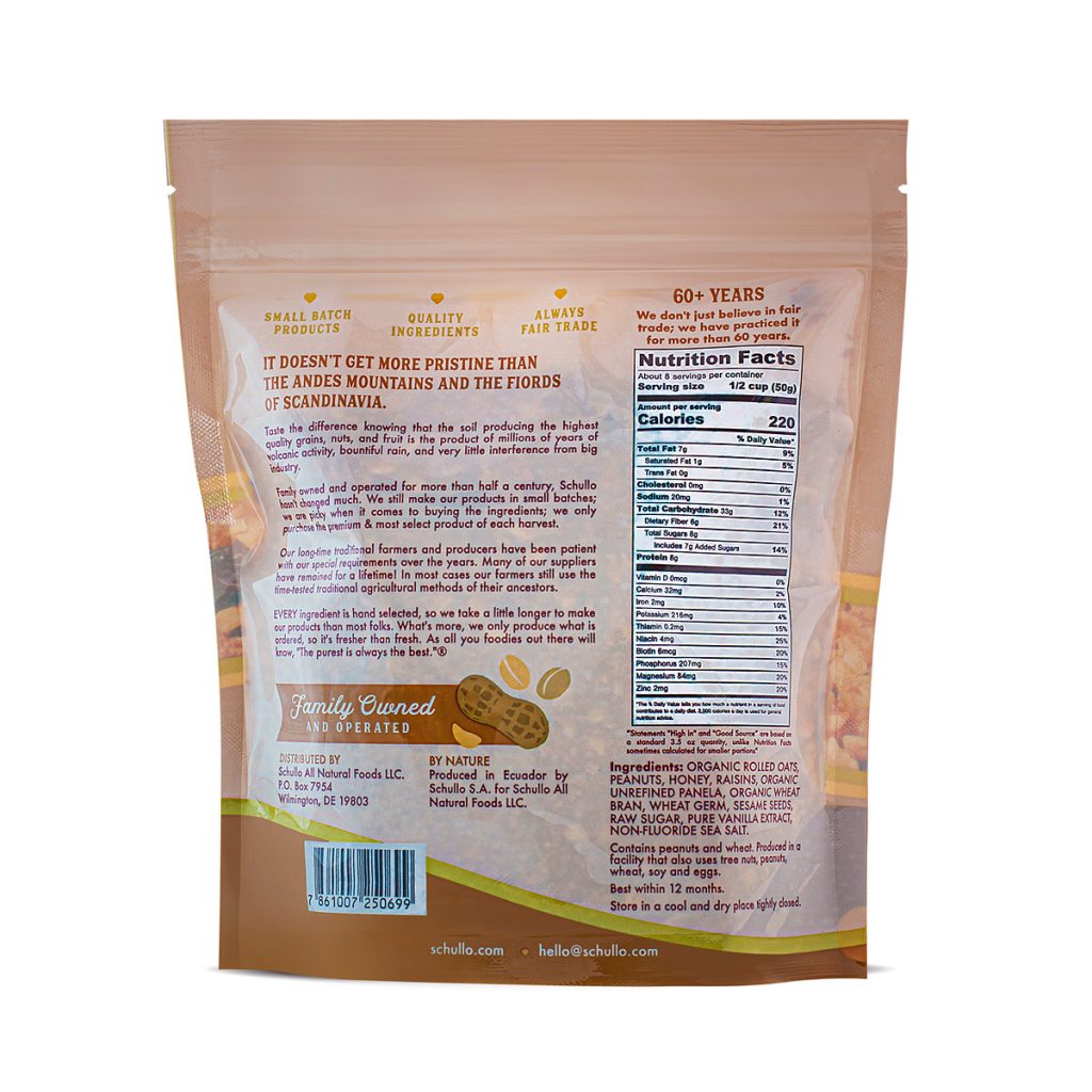 Schullo Peanut Granola / 14.1 oz | Schullo All Natural Foods