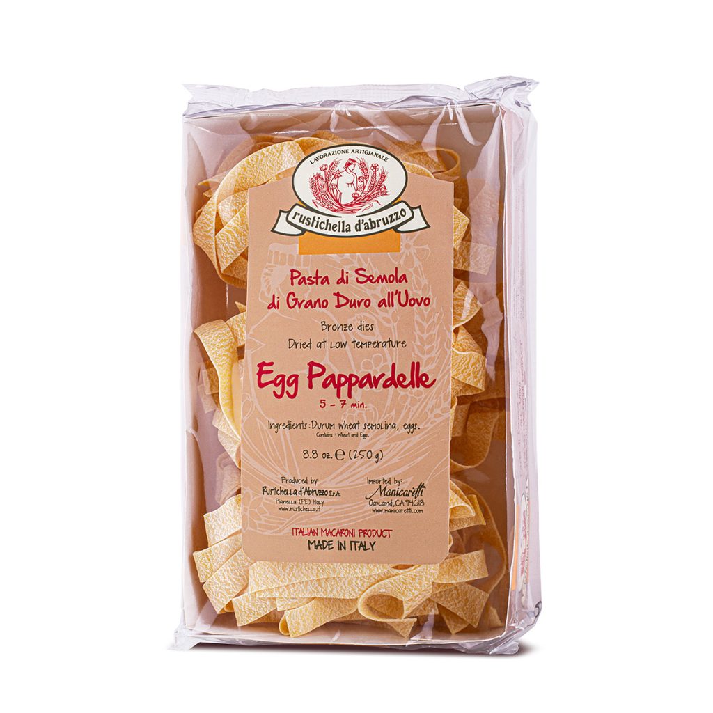 Rustichella d’Abruzzo Egg Pappardelle / 8.8 oz | Schullo