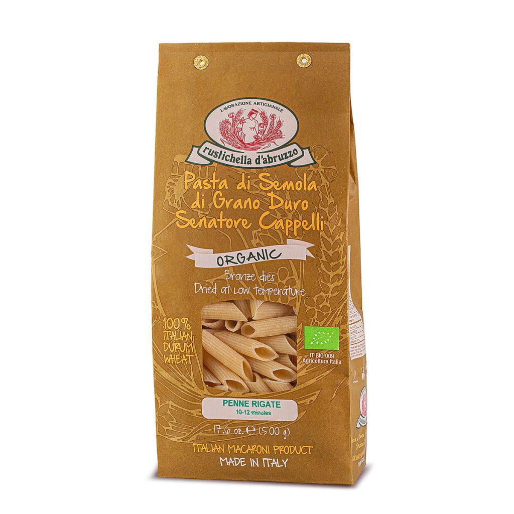 Rustichella d’Abruzzo Senatore Cappelli Organic Penne Rigate