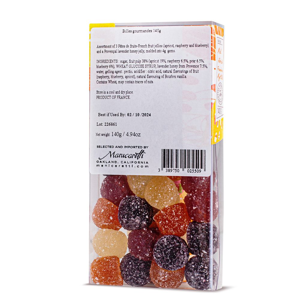 François Doucet French Jelly Candies & Honey Lavender Gems / 4.94 oz ...
